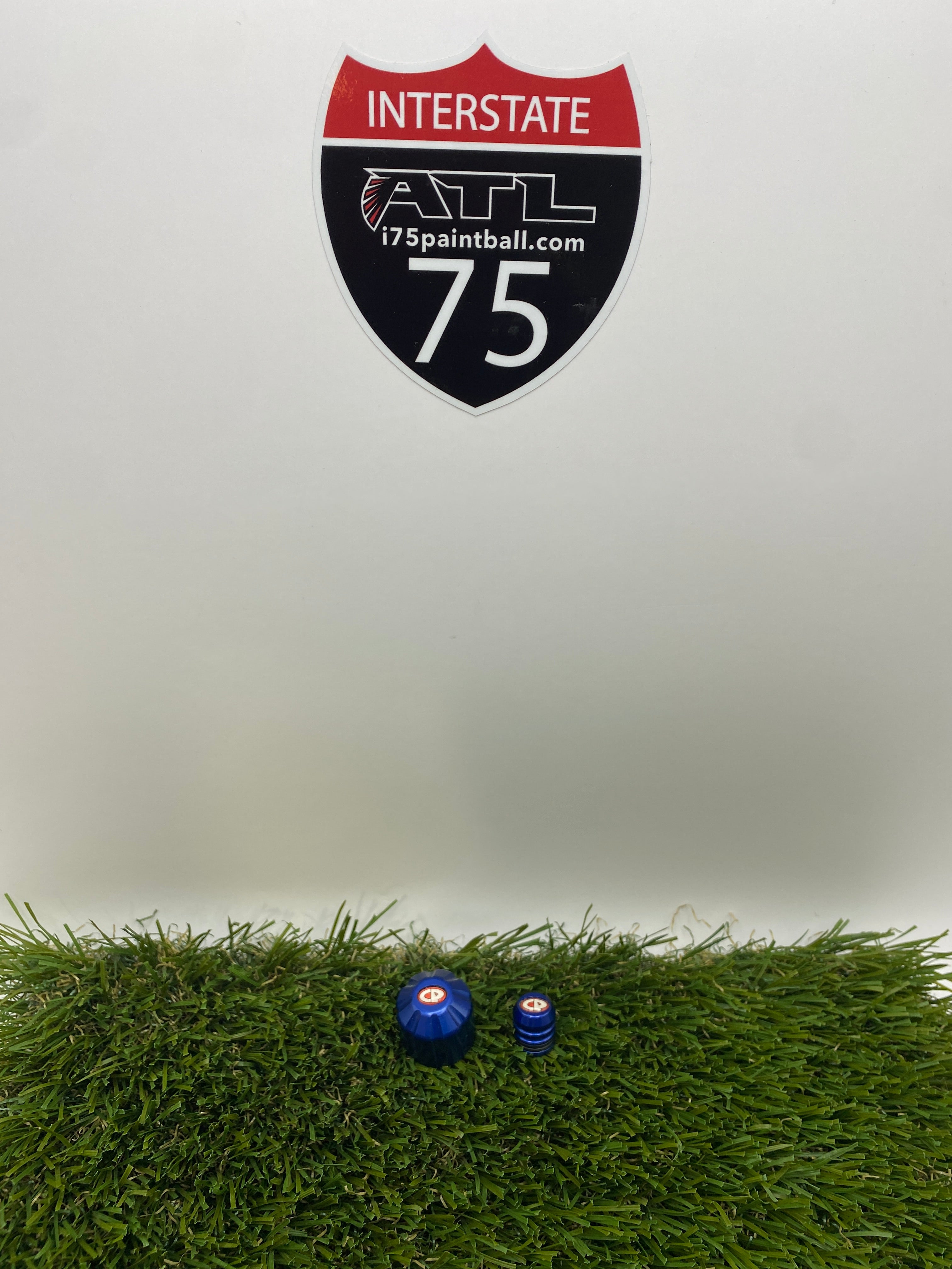 Blue CP Thread/Fill Protectors – i75 Paintball