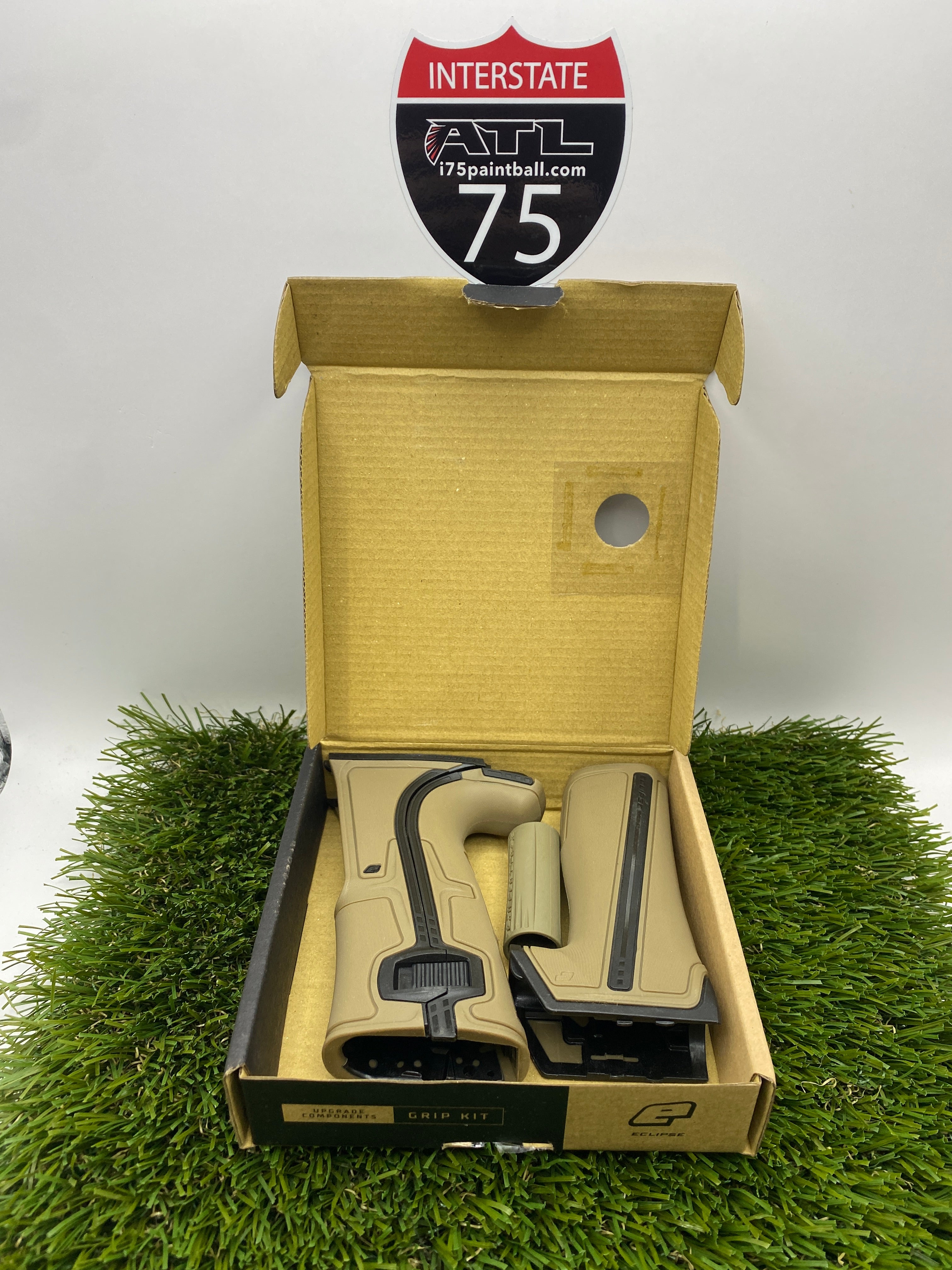 Geo R5 Tan Grips – i75 Paintball